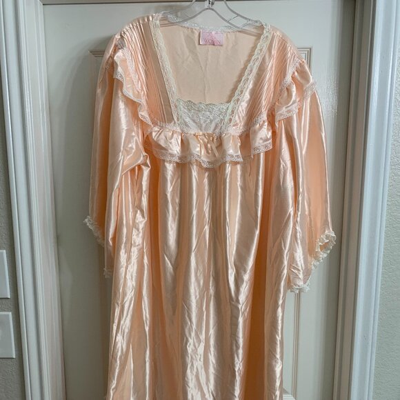 Just For Women | Intimates & Sleepwear | Just For Women Pink Satin ...